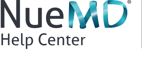 NueMD Help Center